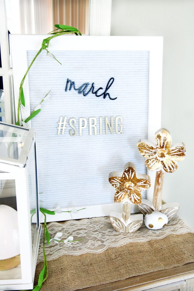 Spring Vignettes & Console Table Decor {Spring Festival Blog Hop ...