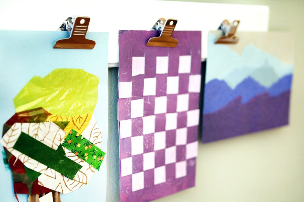 How to Create a Colorful School Themed Mini Gallery Wall ...